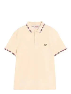Valentino Garavani Vlogo Signature Polo Shirt - White