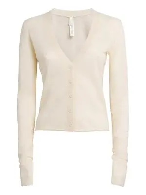 SKIMS Cashmere Sheer Cardigan - Beige
