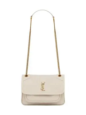 Saint Laurent Mini Niki Shoulder Bag - White