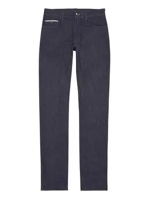 Canali Straight Fit Jeans - Blue