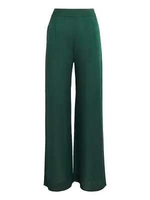 Max Mara Knitted Wide-leg Trousers - Green