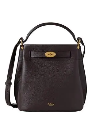 Mulberry Leather Islington Bucket Bag - Black