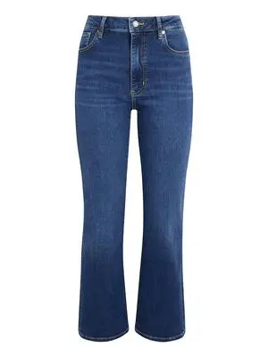FRAME The Reboot Crop Bootcut Jeans - Blue