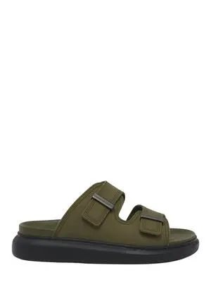 Alexander McQueen Oversized Hybrid Sandals - Green