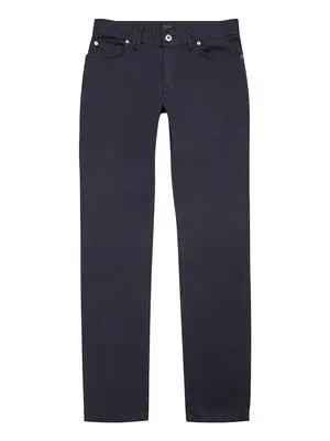 Brioni Stretch-cotton Chinos - Blue