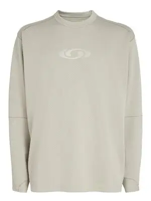 MAISON MARGIELA X Salomon Logo Long-sleeve T-shirt - Beige