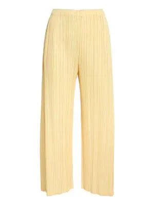 Issey Miyake Mellow Pleats Trousers - Orange