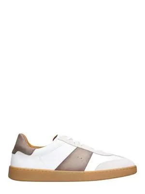 Magnanni Leather Kaido Sneakers - White