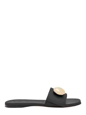 Loewe Pebble Slides - Black