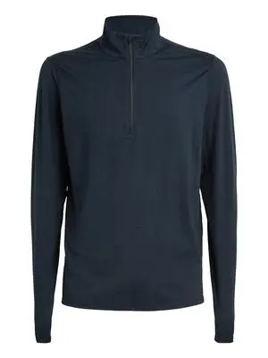 Vuori Ease Performance 2.0 Half-zip Sweatshirt - Navy