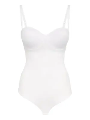 Wolford Mat De Luxe Form Bodysuit - White