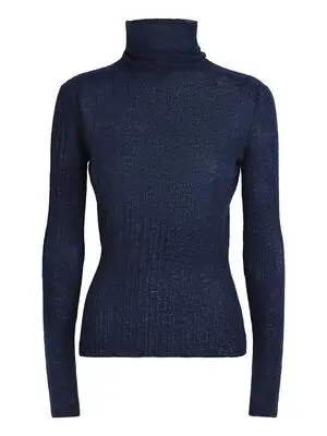 JOSEPH Wool-blend Molony Rollneck Sweater - Blue