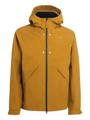 Stone Island Water-resistant Hooded Coat - Beige