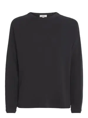 AGOLDE Cotton-blend Payson Waffle T-shirt - Black