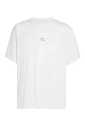 MAISON MARGIELA Cotton Numeric Tab T-shirt - White