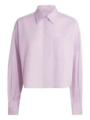Rag & Bone Cotton Marin Shirt - Purple