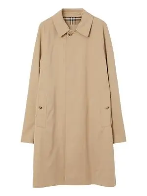 Burberry Camden Heritage Car Coat - Yellow