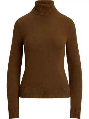 Ralph Lauren Cashmere Rollneck Sweater - Brown