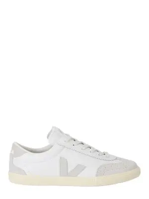 VEJA Leather Volley Sneakers - White