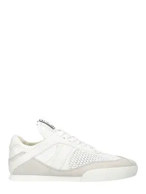 Chloé Leather Kick Sneakers - White