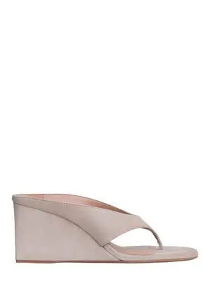 Alaïa Cube Wedge Sandals 75 - Beige