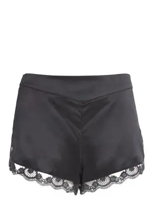 Simone Perele Silk-blend Love Me Shorts - Black
