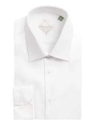 Pal Zileri Cotton Slim Shirt - White