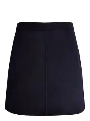 Claudie Pierlot Straight Fit Mini Skirt - Blue
