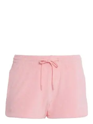 Hunza G Cotton Terry Towelling Shorts - Pink