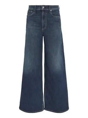 Rag & Bone Flexi Sofie High-rise Wide-leg Jeans - Blue