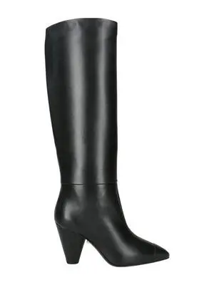 ALEVI MILANO Leather Knee-high Boots 85 - Black