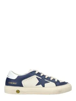 GOLDEN GOOSE May Leather Sneakers - White