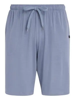 Derek Rose Micro Modal Basel Sweat Shorts - Blue