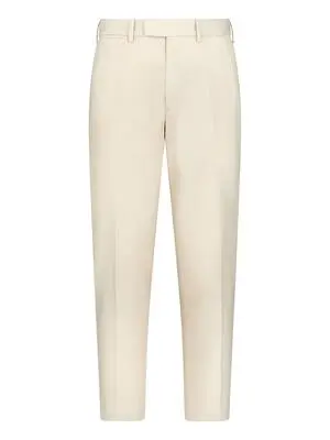 TOM FORD Cotton Tailored Trousers - White
