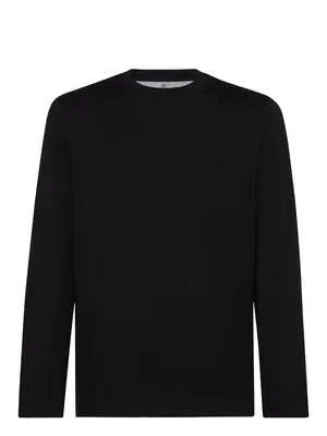 Brunello Cucinelli Cotton Long-sleeve T-shirt - Black
