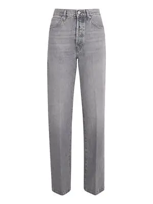 FRAME The Vertical Straight Jeans - Grey