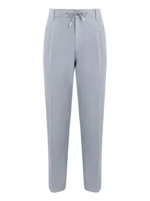 Eleventy Wool-cashmere Trousers - Blue