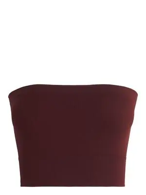 Wolford Seamless Bandeau Top - Burgundy