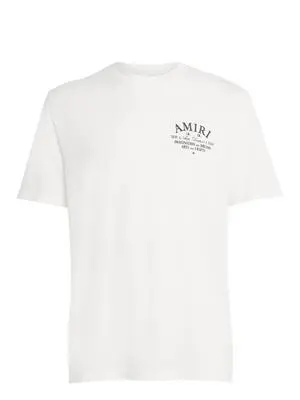 Amiri Cotton Arts District T-shirt - White