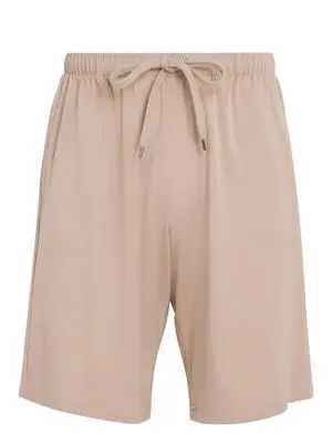 Derek Rose Micro Modal Basel Sweat Shorts - Beige
