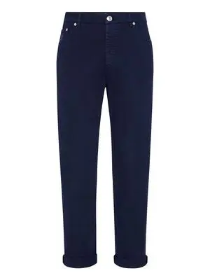 Brunello Cucinelli Comfort Straight-fit Jeans - Blue