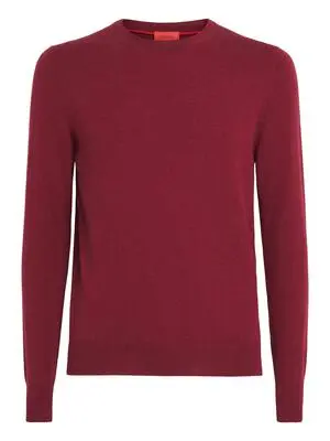 Isaia Cashmere Crew-neck Sweater - Red