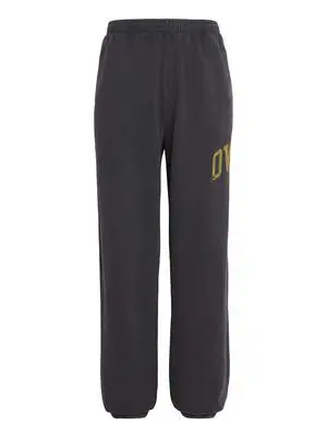 REPRESENT Cotton Owners Club Wide-leg Sweatpants - Black