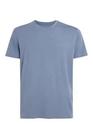 Derek Rose Micro Modal Basel T-shirt - Blue
