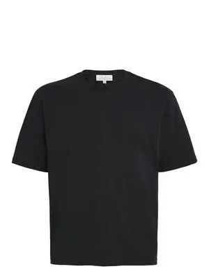 Studio Nicholson Cotton Bric T-shirt - Black