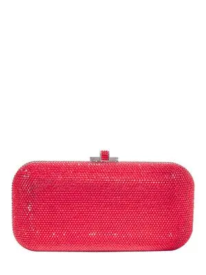 Judith Leiber Crystal-embellished Clutch Bag - Red