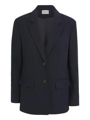 Claudie Pierlot Single-breasted Blazer - Blue