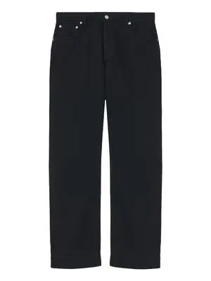 Alexander McQueen Wide-leg Jeans - Black