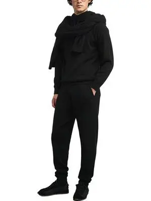 Harrods Cashmere Sweatpants - Black