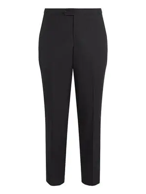Isaia Wool Sanita Trousers - Black